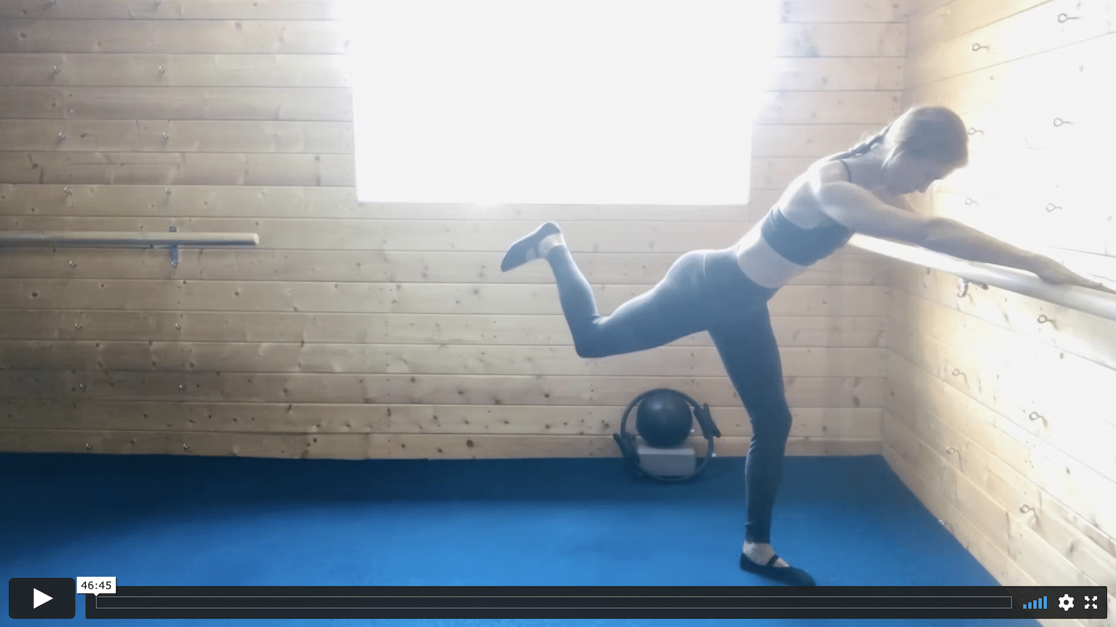 45 min Barre Workout 2 - The Knight Technique